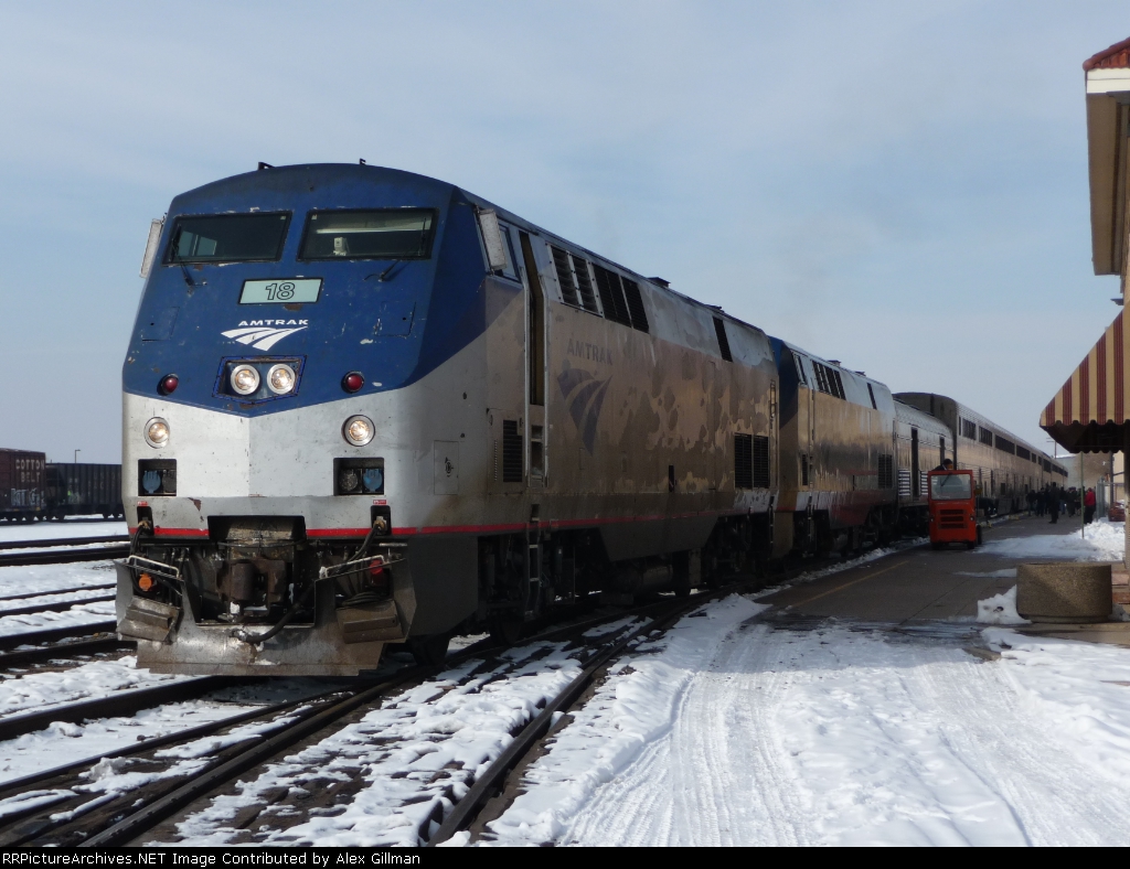 Amtrak 18 East